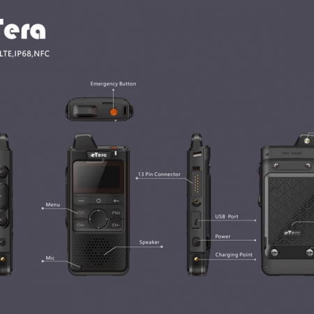E980 eTera Rugger IP68 Level 4600mAh bigger battery. 1.5m drop ...