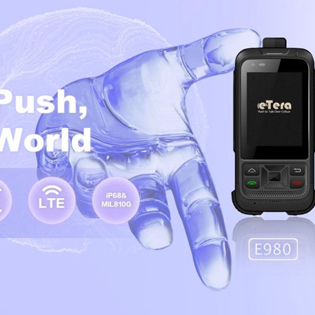 Welcome to test our eTera E880, 4G IP68 push to talk radio. We have ...